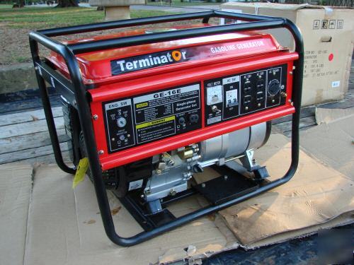 Terminator gasoline generator 6.5KW